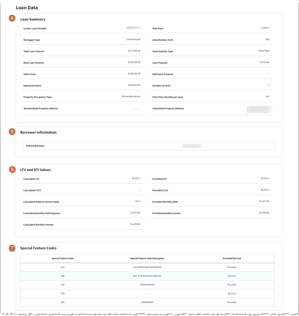 Importing and Viewing Results ULDD MISMO 3.0 Files